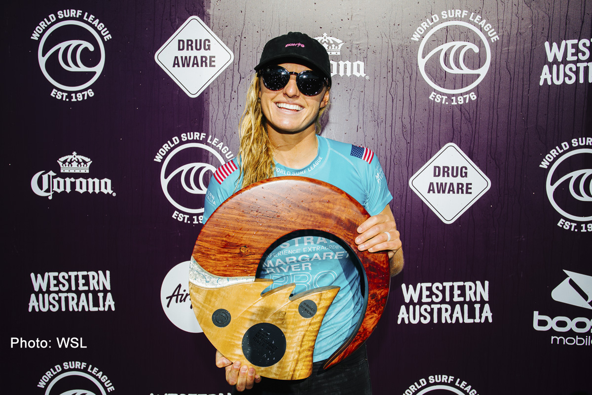 Lakey Peterson Wins Margaret River Pro - Surfer Girls